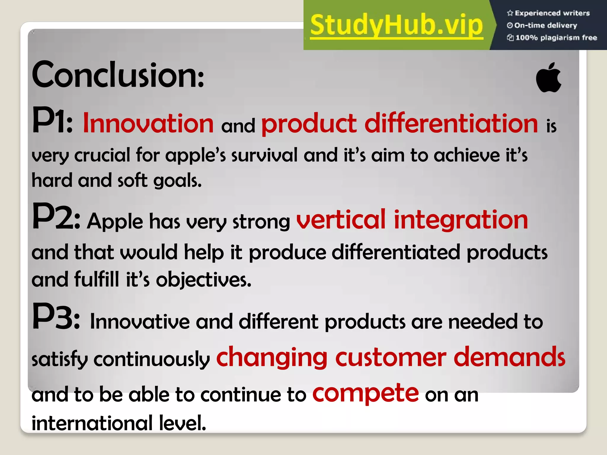 Apple Case A Presentation | PDF
