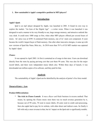 Apple Inc in 2010 - Case Analysis | PDF