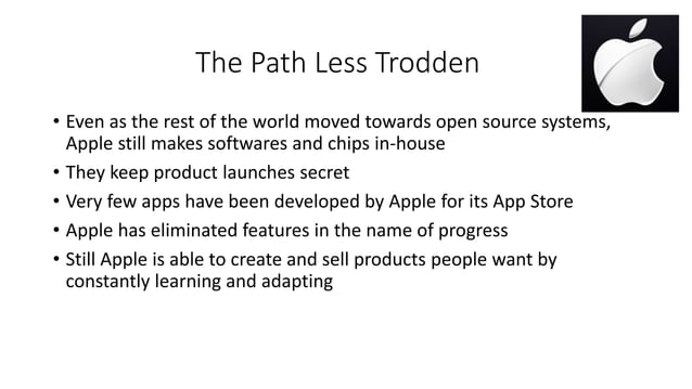 Design Thinking and Innovation at Apple | PPTX | Computing | Technology ...