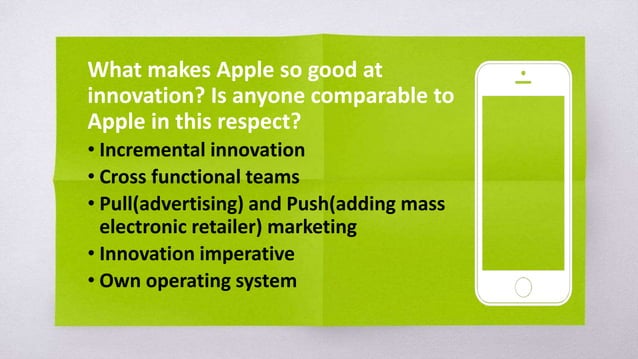 Apple case study | PPT