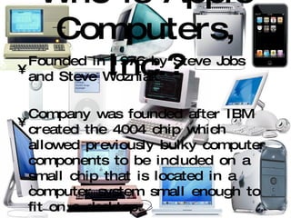 Apple Computers | PPT