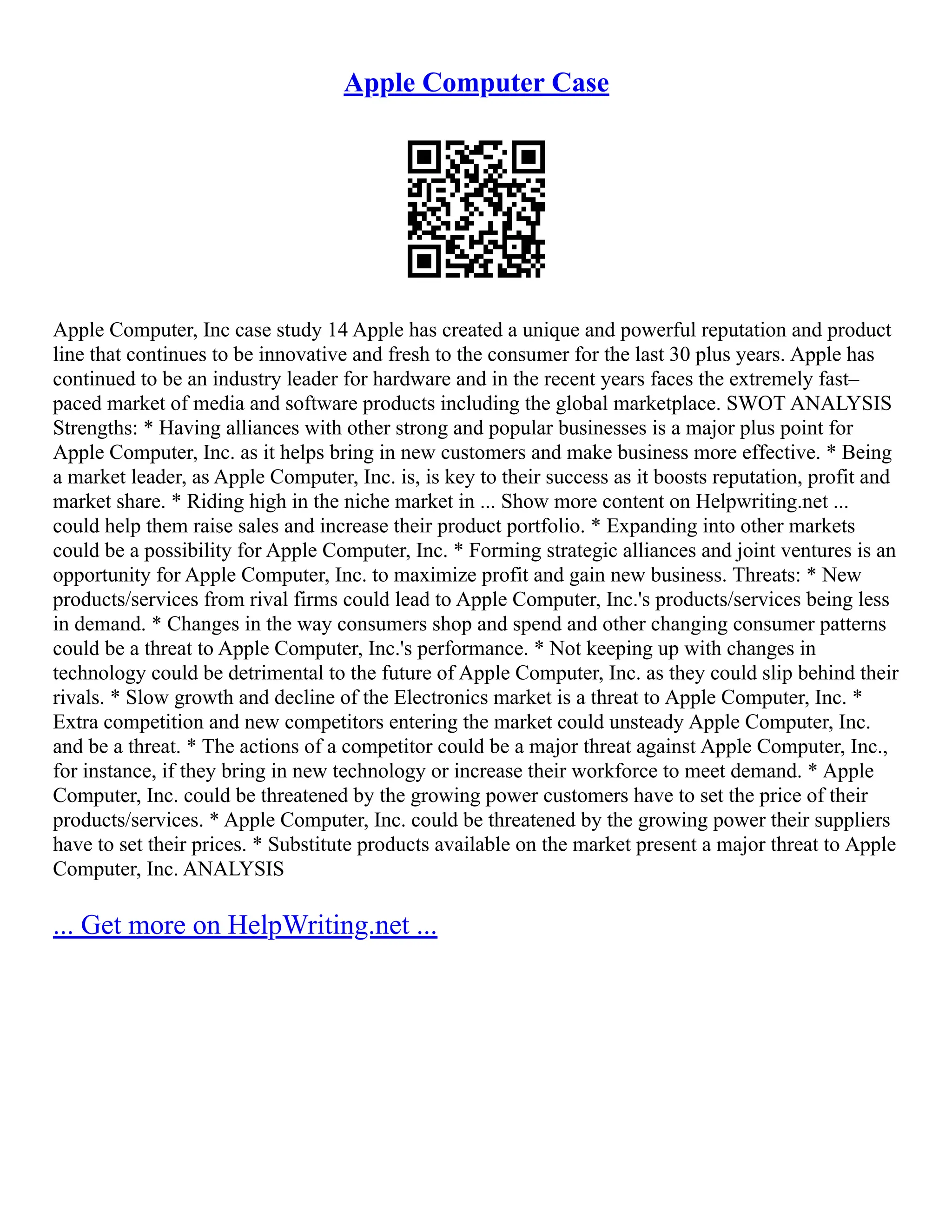 Apple Computer Vs Microsoft | PDF