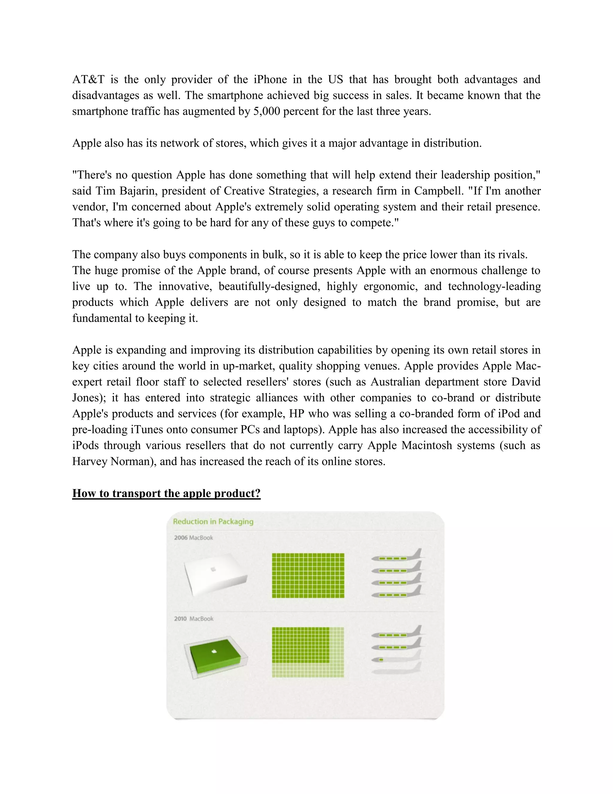 Apple Distribution Strategy | PDF