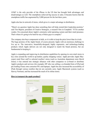 Apple Distribution Strategy | PDF