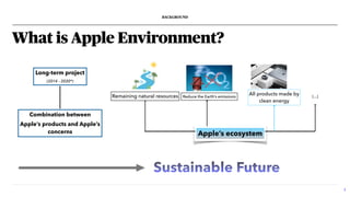 Apple Environment, A PR Campaign | PPT