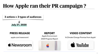Apple Environment, A PR Campaign | PDF