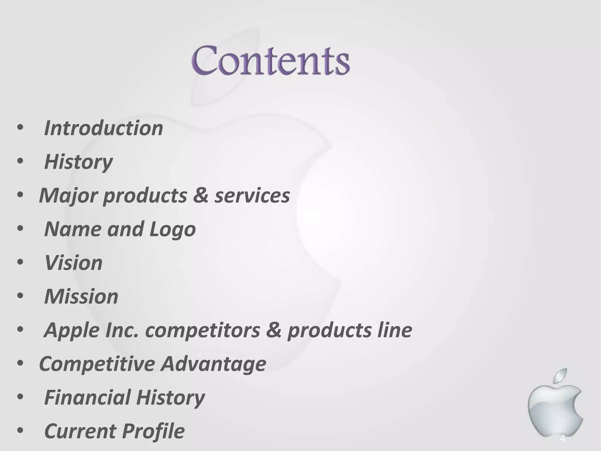 Apple Inc. Presentation | PPTX | Computing | Technology & Computing