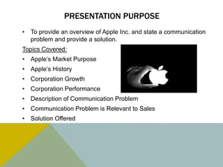 Apple Presentation | PPTX