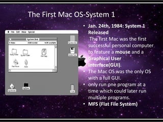 Mac_os_final_piyush | PPTX | Operating Systems | Computer Software and ...