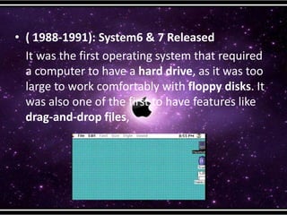 Mac_os_final_piyush | PPTX | Operating Systems | Computer Software and Applications