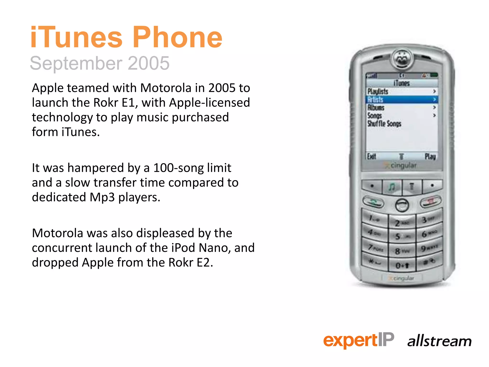 Five Apple failures to launch | PPTX