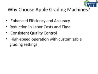 Revolutionizing Fruit Sorting: The Ultimate Apple Grading Machine | PPT