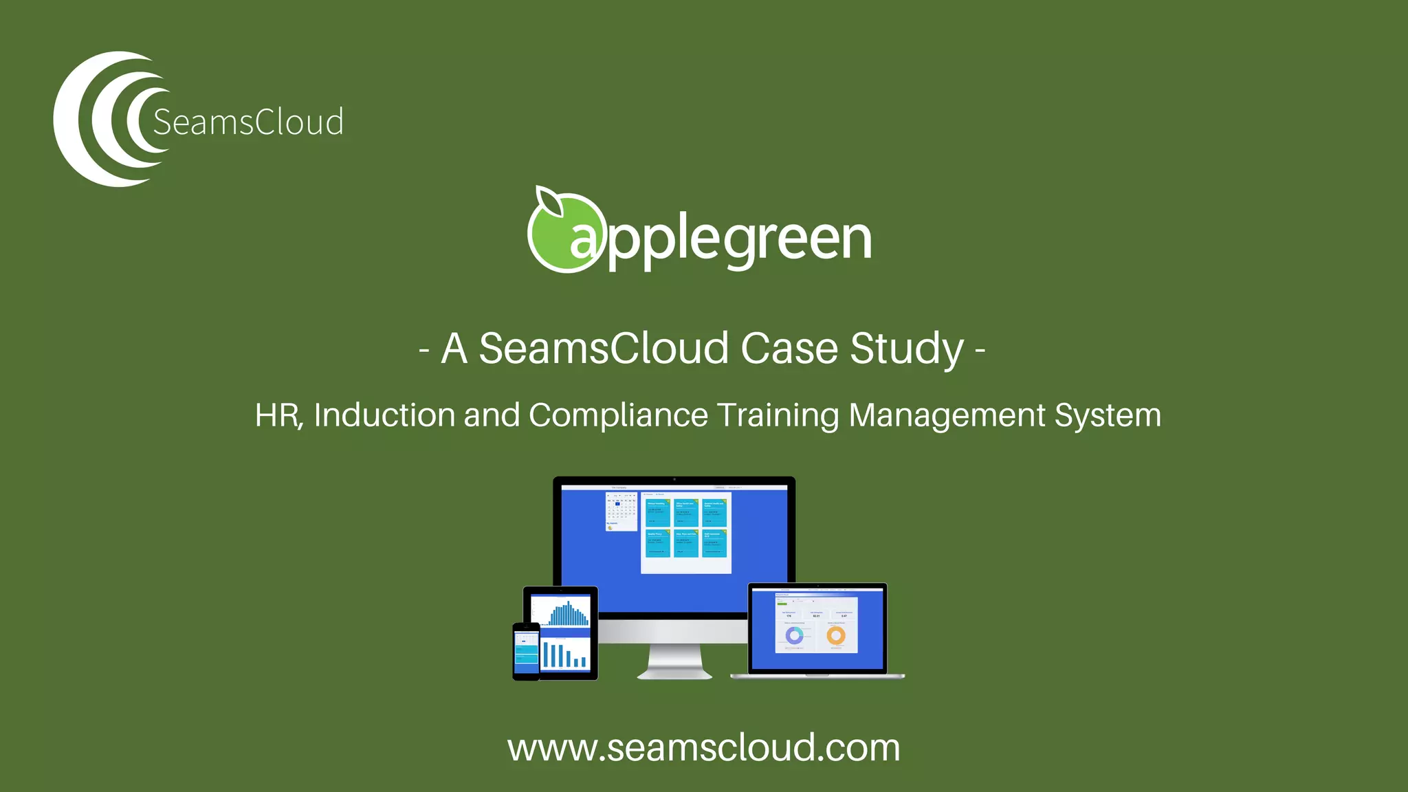 How Applegreen saved 80% cost in staff training with Seamscloud LMS | PPT