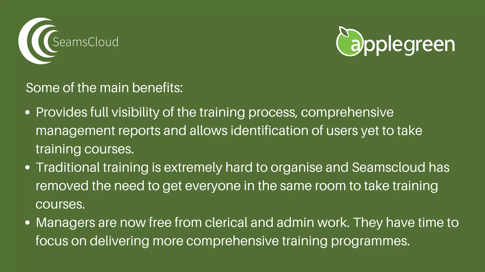 How Applegreen saved 80% cost in staff training with Seamscloud LMS | PPT