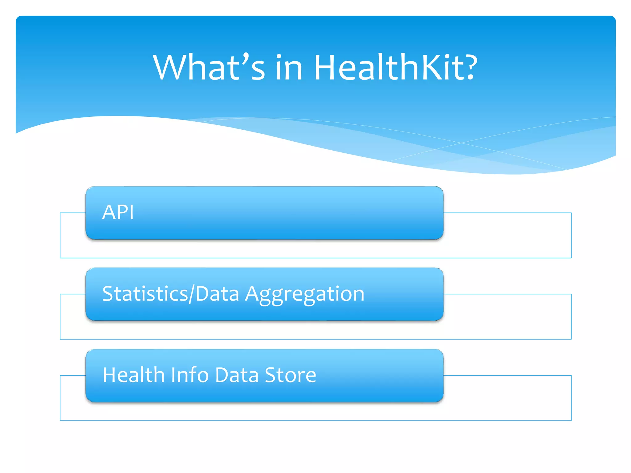 Apple Health Kit from the Application Developer Point of View | PPTX ...