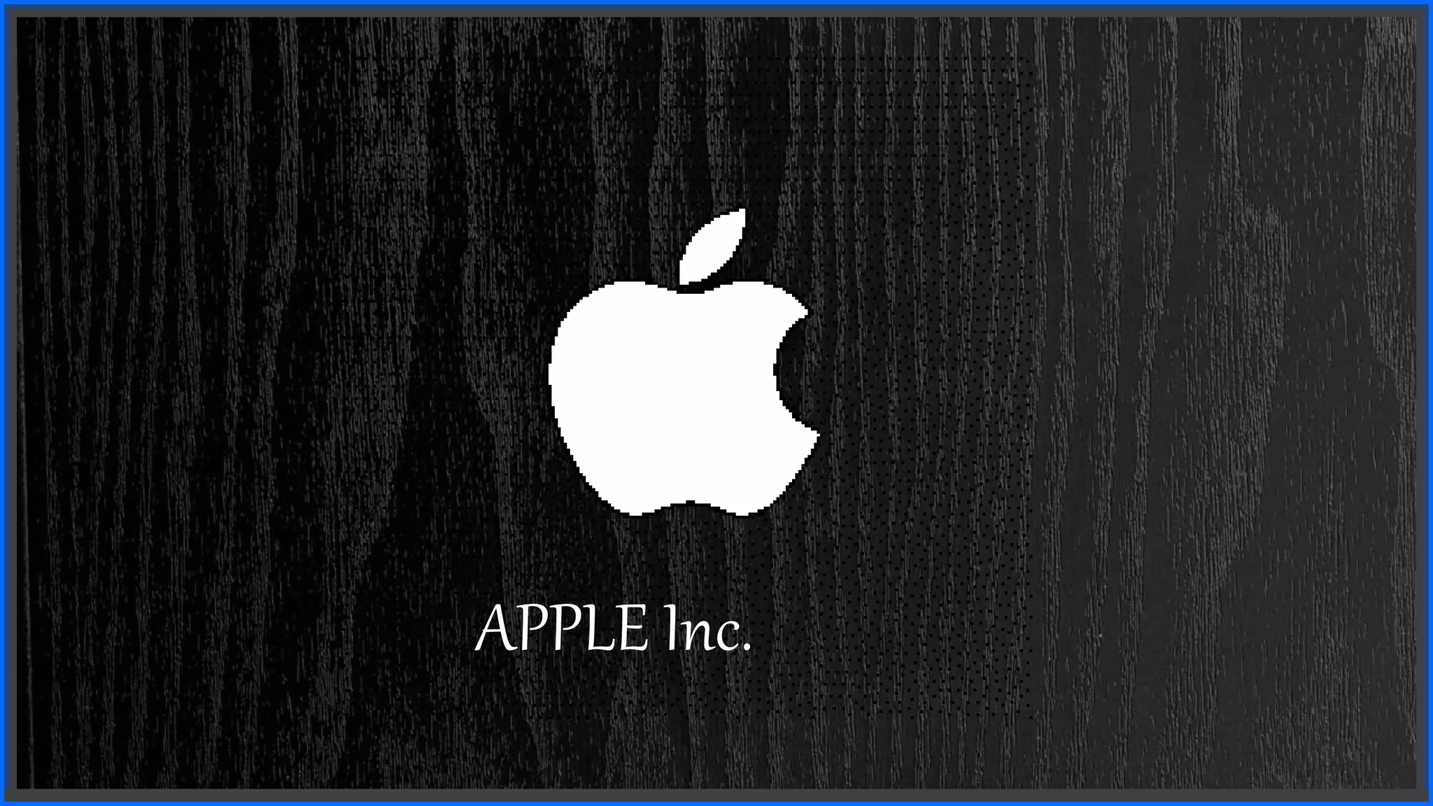 APPLE PRESENTATION | PPT