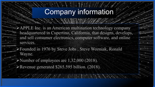 APPLE PRESENTATION | PPTX