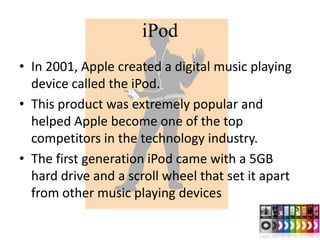 Apple iPod Slideshow | PPTX