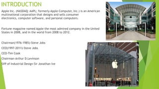 Apple inc | PPTX