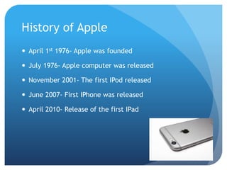 Apple inc | PPT