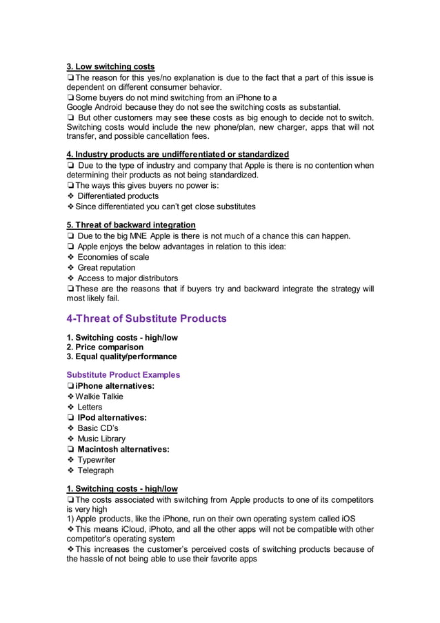 Apple inc. Strategic Case Analysis | DOCX | Operating Systems ...