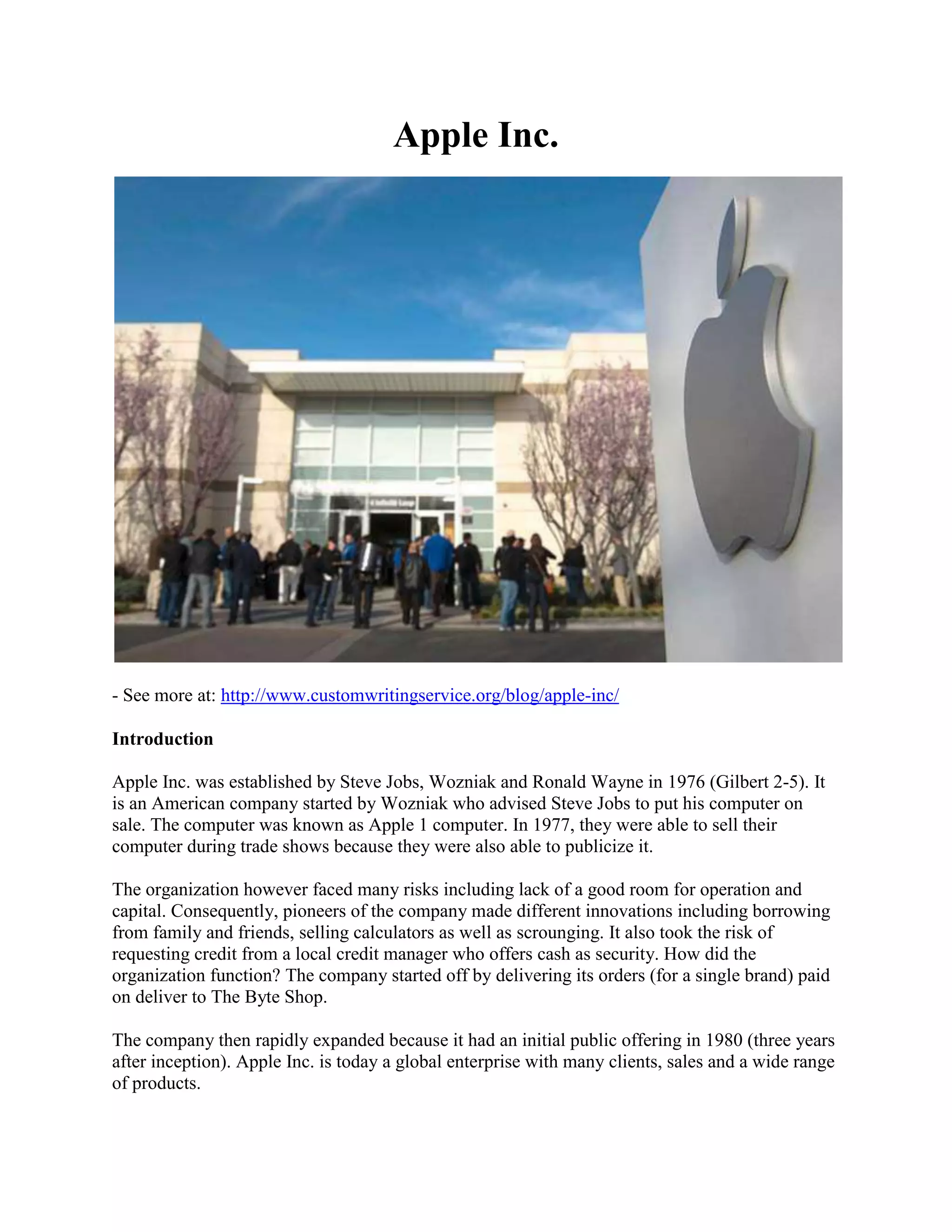 Apple inc | PDF