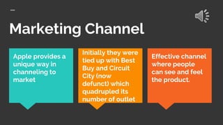 Apple inc. mini case study | PPT