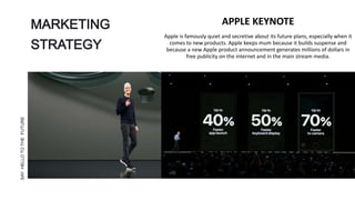 Apple's Key Strategies to its Success | PPTX