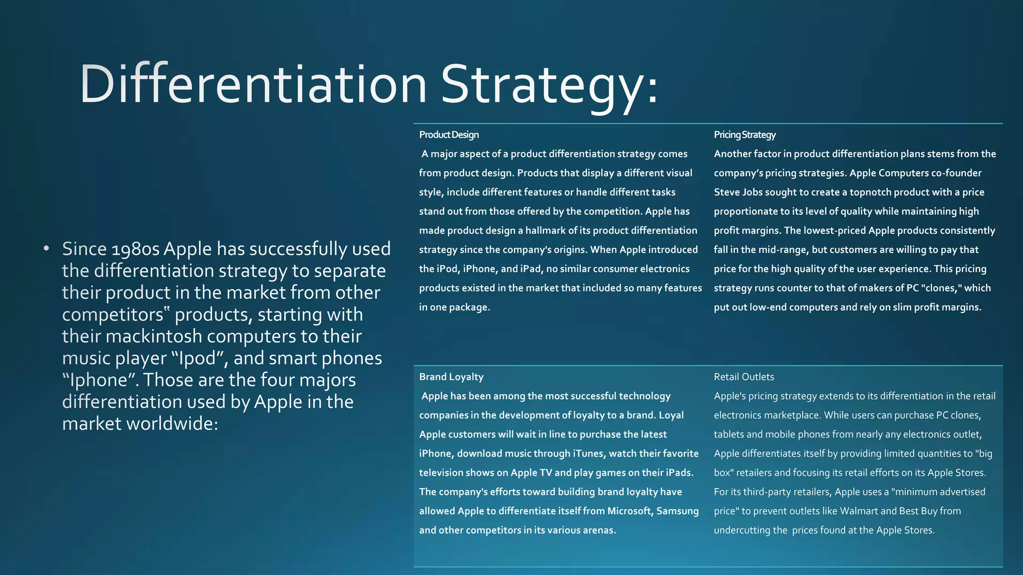 Apple Inc. Case Study. | PPTX