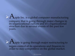 Apple inc. (corporate culture) | PPTX