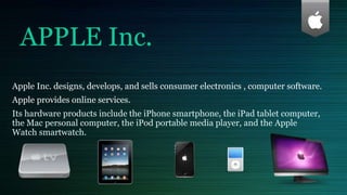 Apple inc | PPT