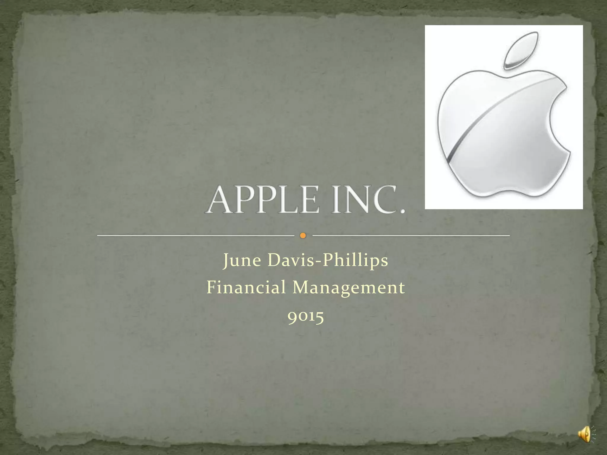 Apple inc powerpoint | PPTX | Technology & Computing