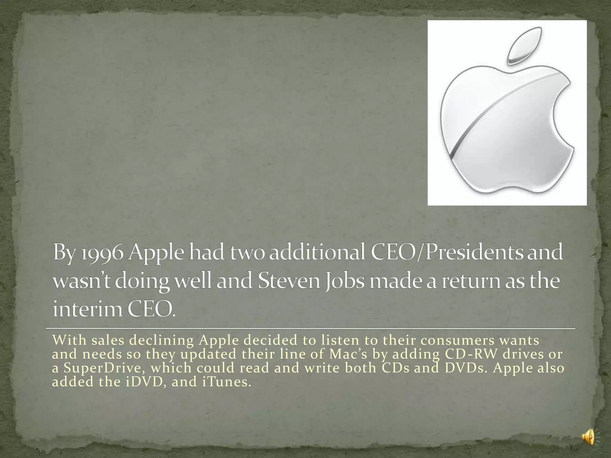 Apple inc powerpoint | PPTX | Technology & Computing