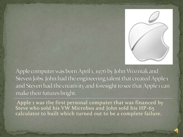 Apple inc powerpoint | PPTX | Technology & Computing
