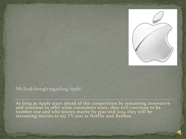 Apple inc powerpoint | PPTX | Technology & Computing