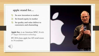 Apple inc ppt | PPTX | Smartphones | Consumer Electronics