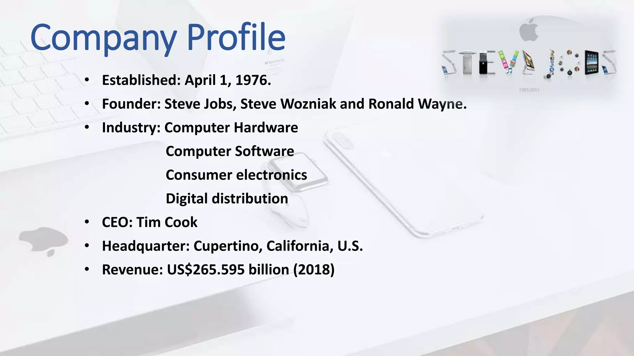 Apple inc ppt final | PPTX
