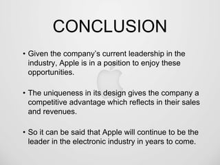 Apple Inc. SWOT & PESTLE Analysis | PPTX