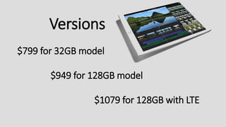 Everything about the Apple iPad Pro | PPT