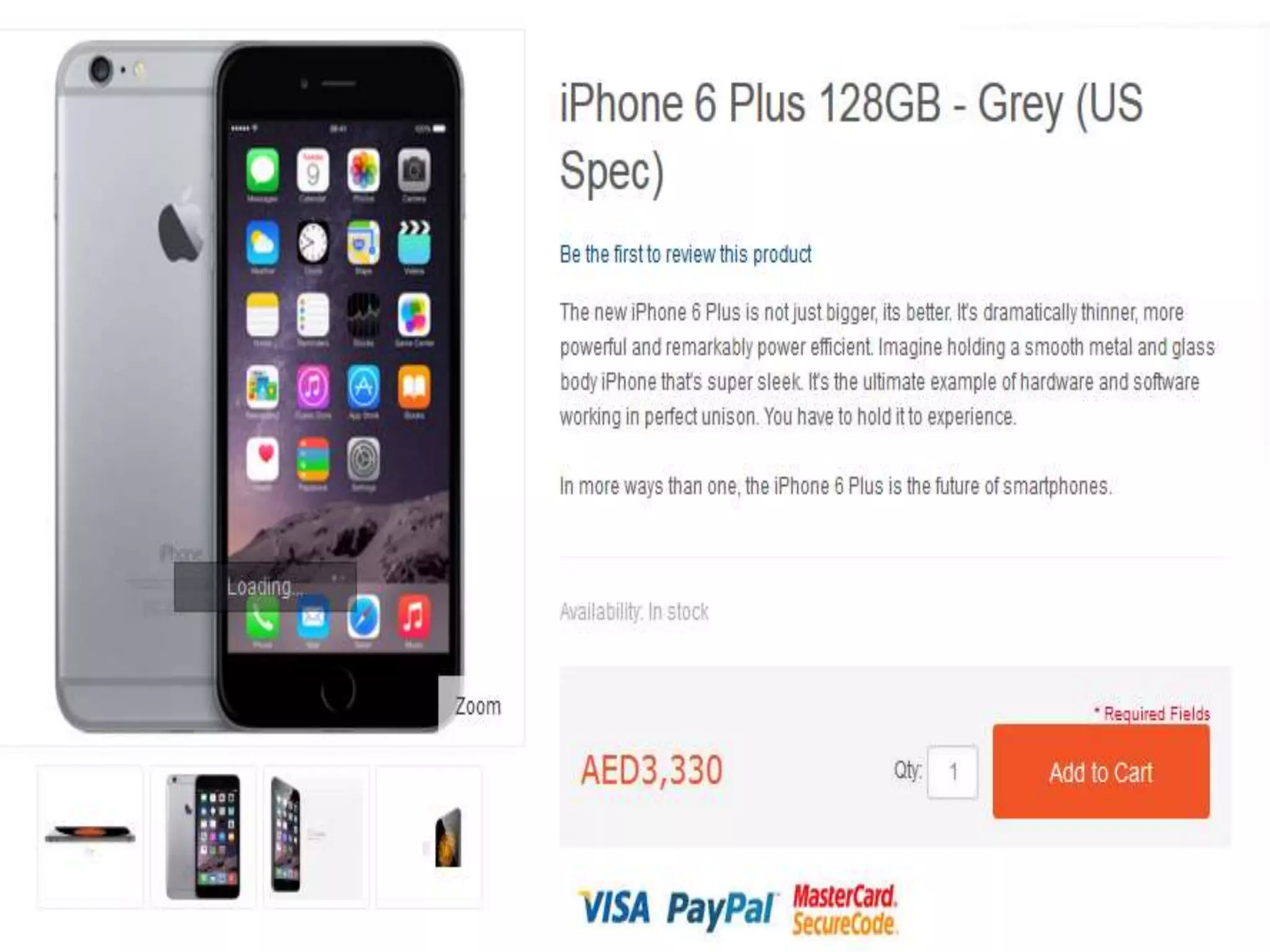 Apple Iphone 6 Plus Specifications | PPT