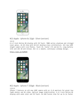 Apple iphone price list | PDF