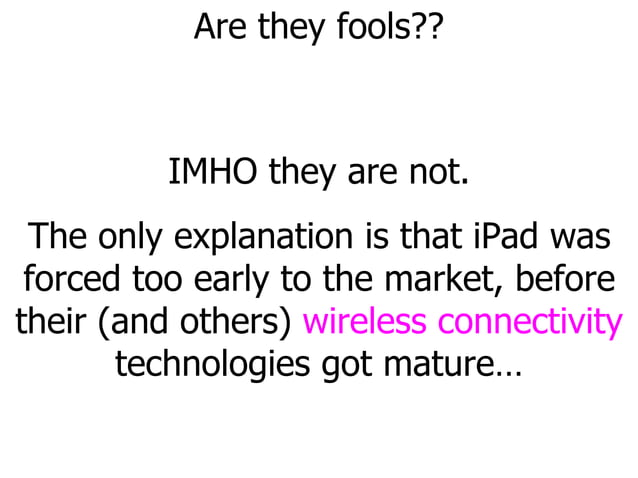 Apple's Irony of Fate | PPT
