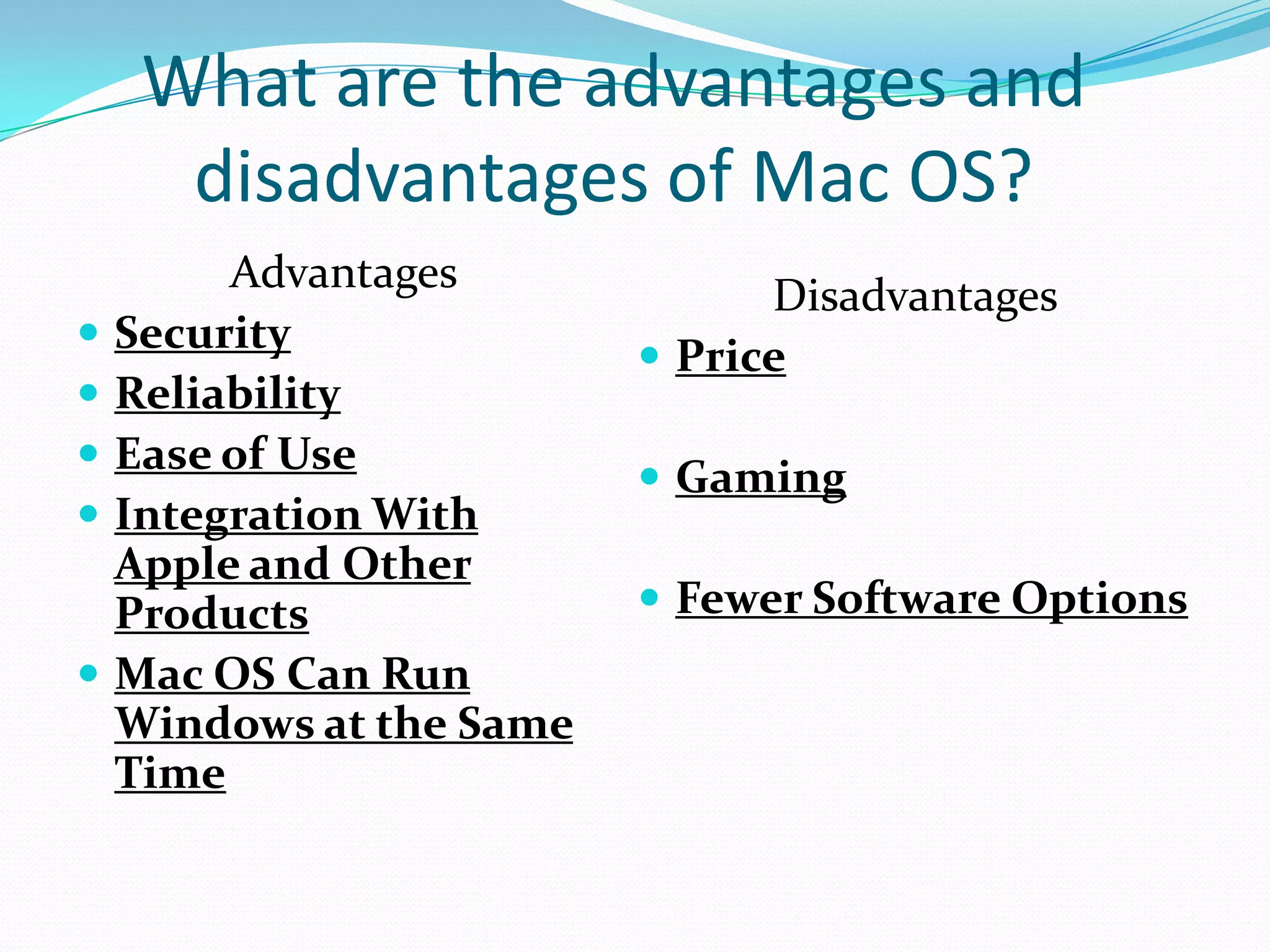 Apple mac os | PPTX