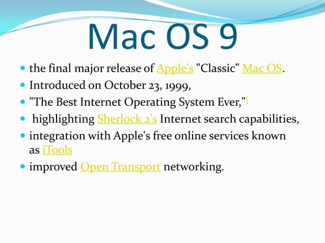 Apple mac os | PPT