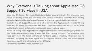 Apple Mac OS Support Services in USA.pdf