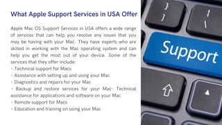 Apple Mac OS Support Services in USA.pdf