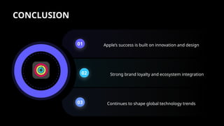 Apple: Innovation, Design Excellence, and Global Market Impact | PPTX