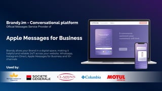 Apple Messages for Business with BrandyIM.pdf