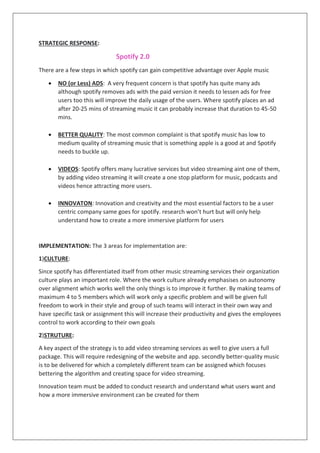 Apple music vs- spotify | PDF