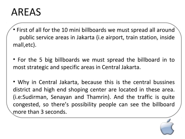 Apple ooh placement | PPT